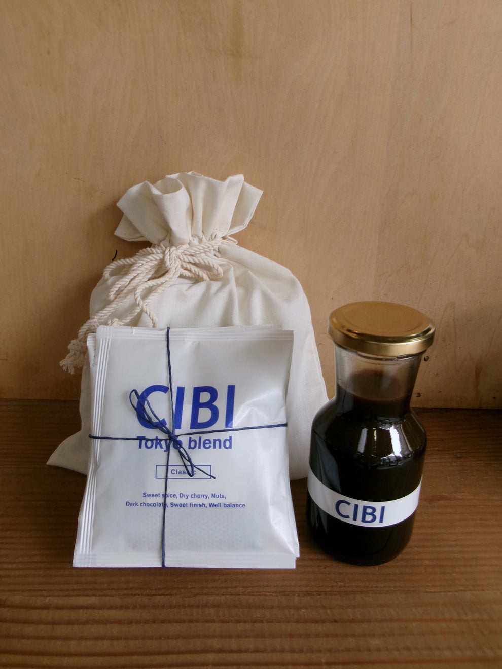 コーヒータイム (ドリップバッグ5枚, コーヒーシロップ, CIBI original cotton mini bag) – CIBI ...